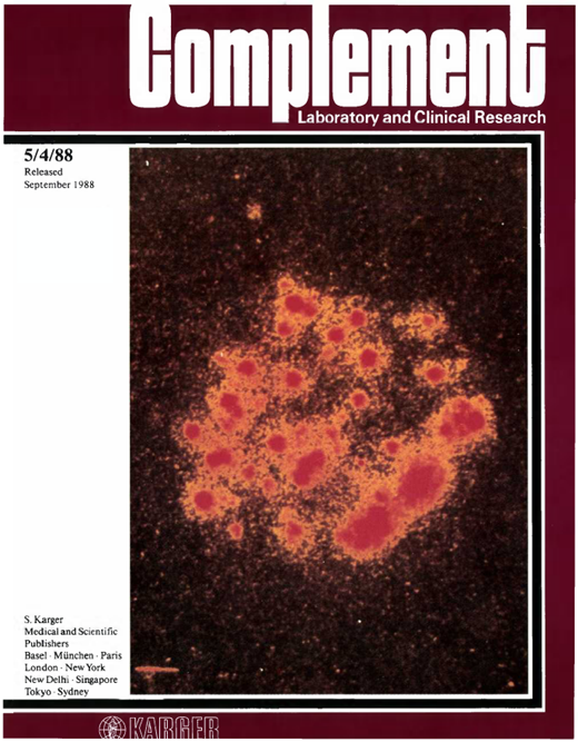 Interaction between C3 Nephritic Factor and Erythrocyte Membranes ...