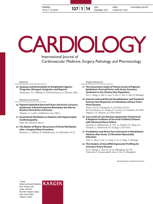 Pigment Epithelial-Derived Factor and Acute Coronary Syndrome: A Novel ...