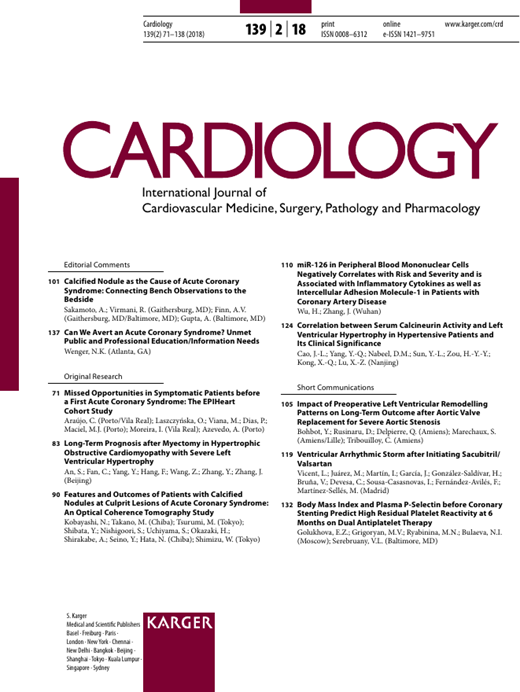 Calcified Nodule as the Cause of Acute Coronary Syndrome: Connecting ...