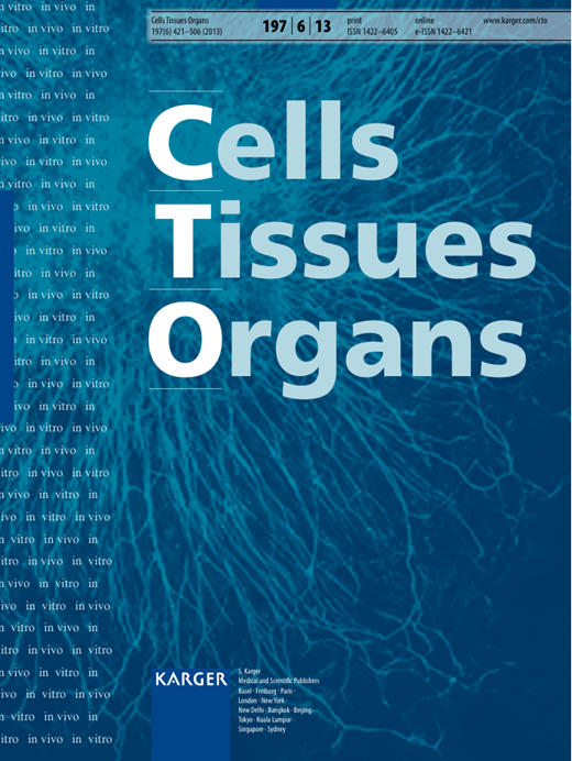 Volume 197 Issue 6 | Cells Tissues Organs | Karger Publishers