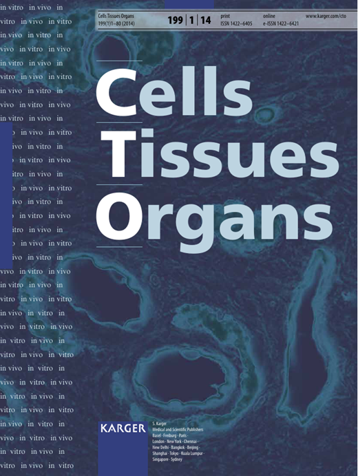 Volume 199 Issue 1 | Cells Tissues Organs | Karger Publishers