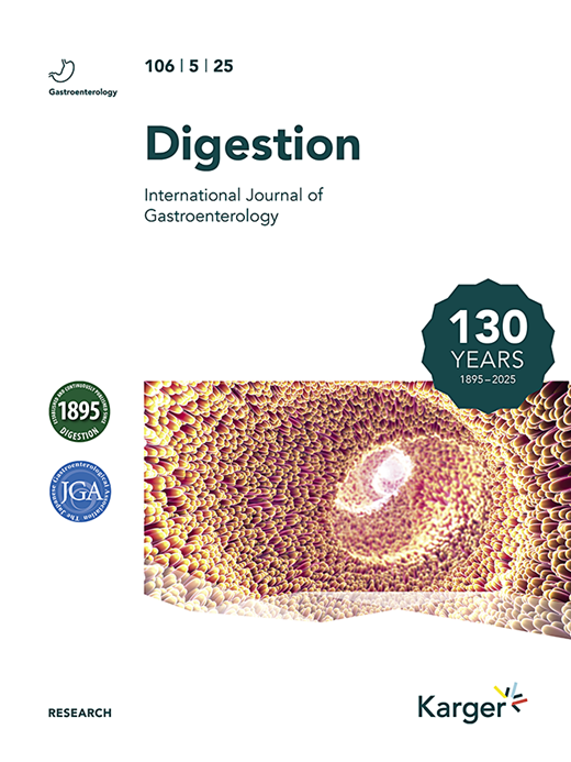 Volume 106 Issue 5 | Digestion | Karger Publishers