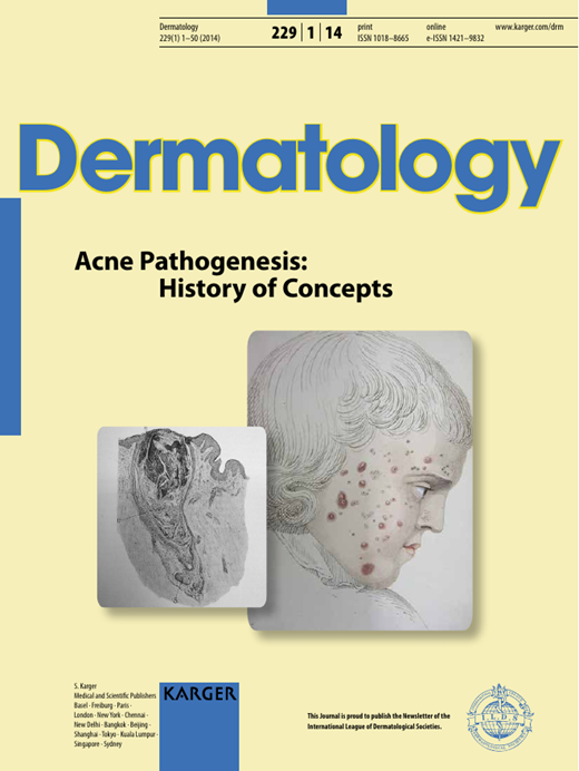 Volume 229 Issue 1 | Dermatology | Karger Publishers