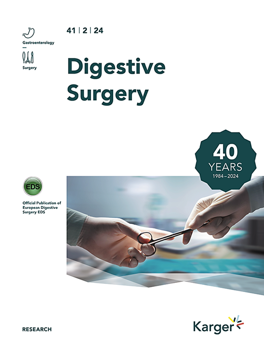 Digestive Surgery | Karger Publishers