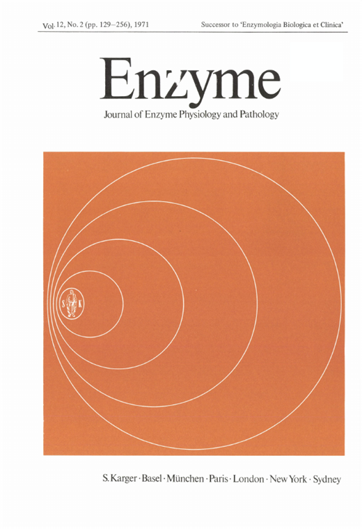 Introducing | Enzymologia biologica et clinica | Karger Publishers