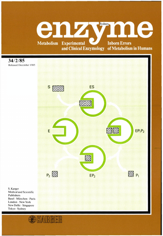 Volume 34 Issue 2 | Enzymologia biologica et clinica | Karger Publishers