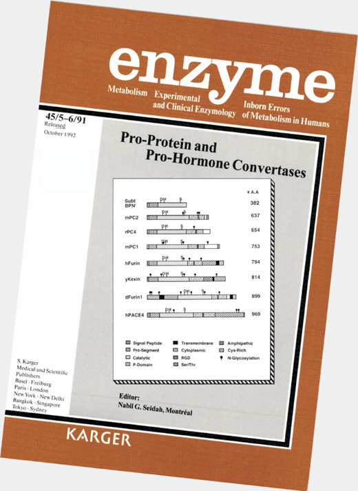 Mammalian Neural and Endocrine Pro-Protein and Pro-Hormone Convertases ...