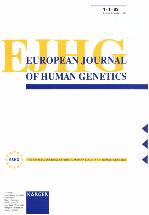 Mapping the Down Syndrome Chromosome Region | European Journal of Human ...