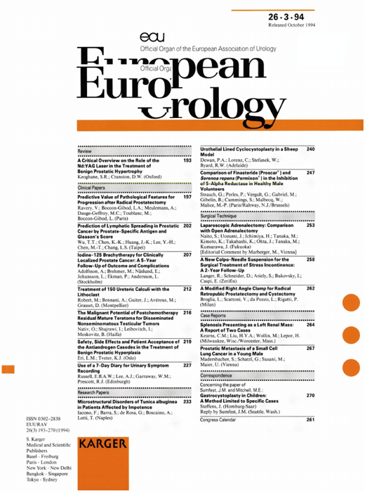 The Malignant Potential of Postchemotherapy Residual Mature Teratoma ...
