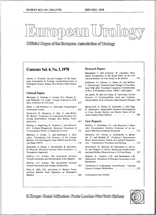 Total Replacement of the Ureter by a Segment of the Sigmoid Colon in ...