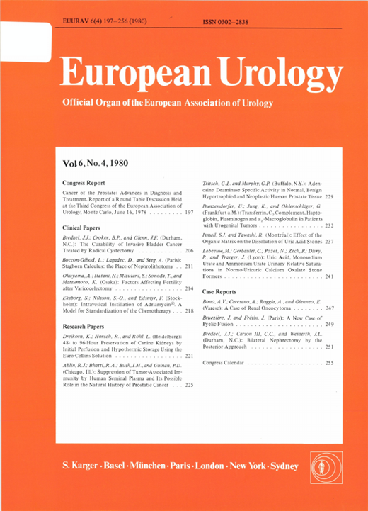 Bilateral Nephrectomy by the Posterior Approach | European Urology ...