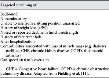 Sarcopenia, Cachexia and Aging: Diagnosis, Mechanisms and Therapeutic ...