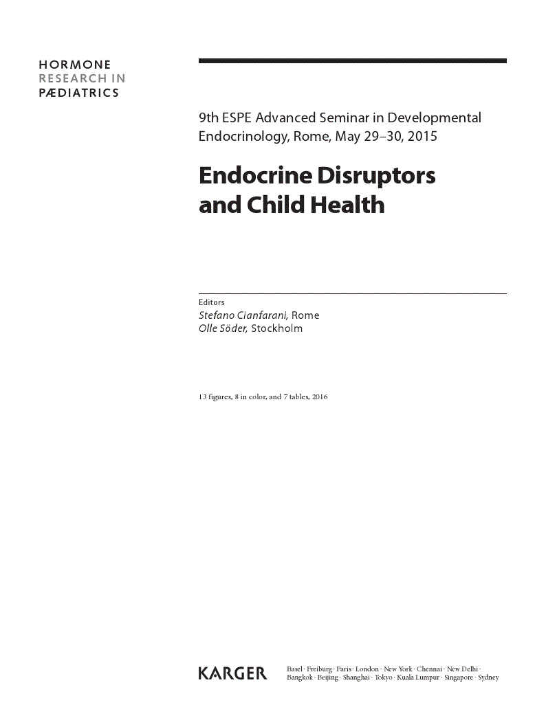 Title Page / Table of Contents | Hormone Research in Paediatrics ...