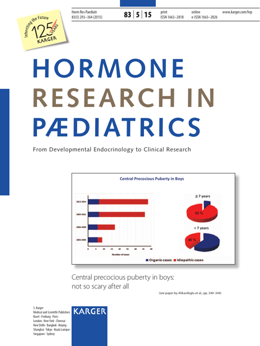 Changing Etiological Trends in Male Precocious Puberty: Evaluation of ...
