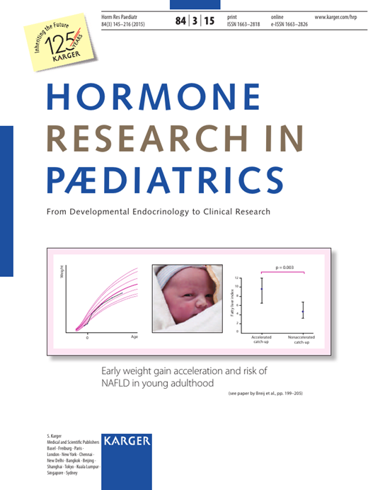 Volume 84 Issue 3 | Hormone Research in Paediatrics | Karger Publishers