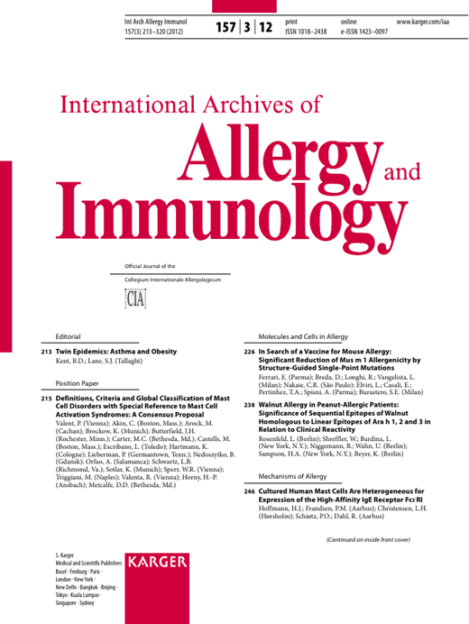 Validation of the REMA Score for Predicting Mast Cell Clonality and ...