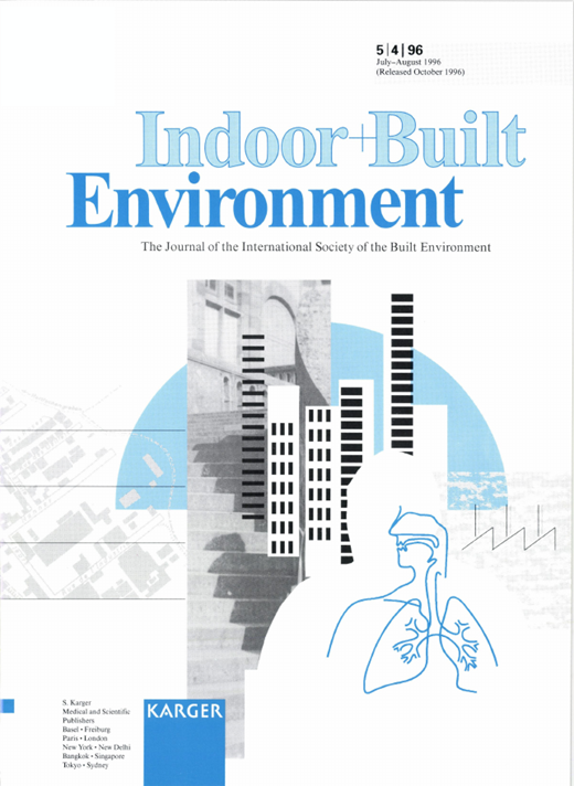Volume 5 Issue 4 | Indoor and Built Environment | Karger Publishers