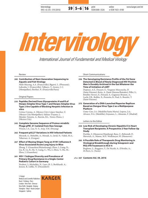 The Genotyping Resistance Profile of the Pol Gene Detected in Blood of ...