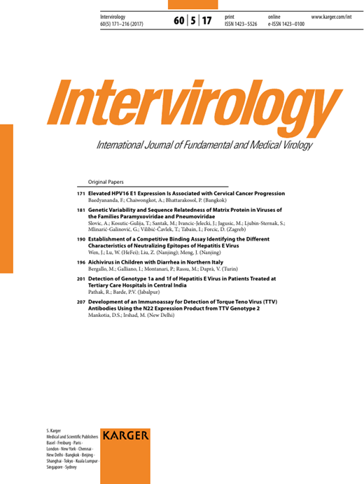 Aichivirus in Children with Diarrhea in Northern Italy | Intervirology ...