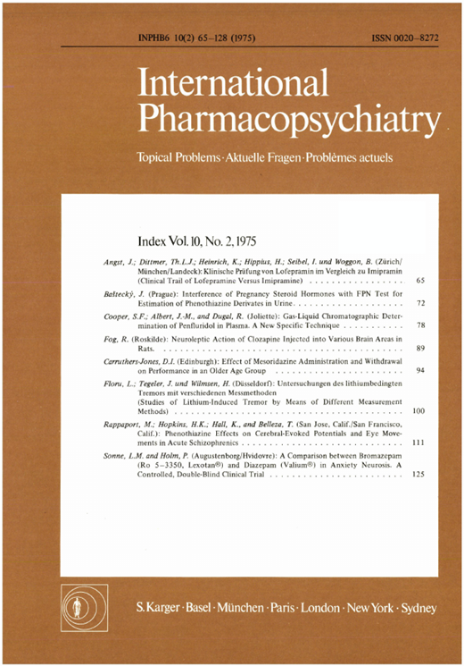 Interference of Pregnancy Steroid Hormones with FPN Test for Estimation ...