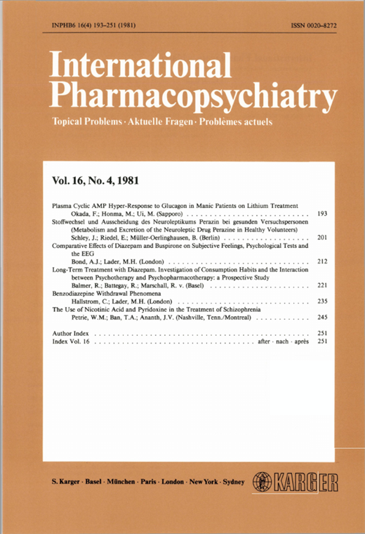 Stoffwechsel und Ausscheidung des Neuroleptikums Perazin bei gesunden ...