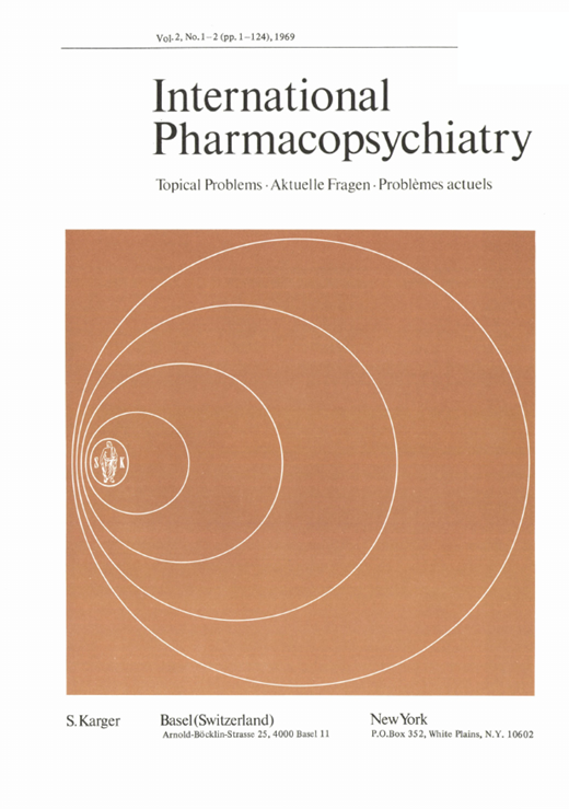 Course of Endogenous Affective Psychoses and its Modification by Prophylactic Administration of ...