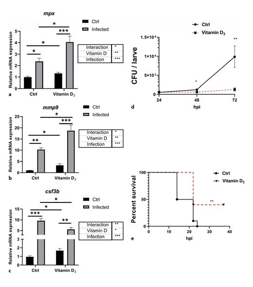 Vitamin D Enhances Neutrophil Generation and Function in Zebrafish ...