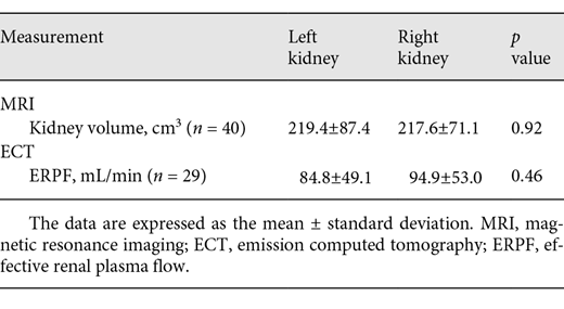 Evaluation of Renal Tissue Oxygenation Using Blood Oxygen Level ...