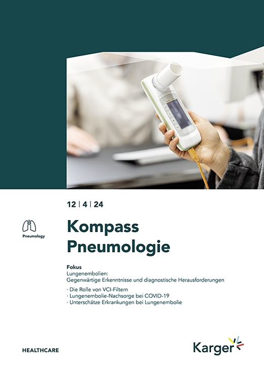 Die Rolle von VCI-Filtern bei der Behandlung der akuten Lungenembolie ...