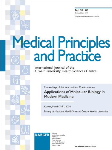Author Index and Subject Index | Medical Principles and Practice ...