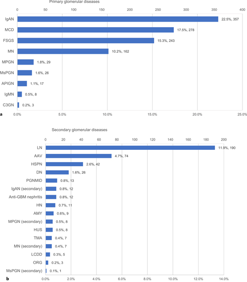 The Spectrum of Biopsy-Proven Kidney Diseases, Causes, and Renal ...
