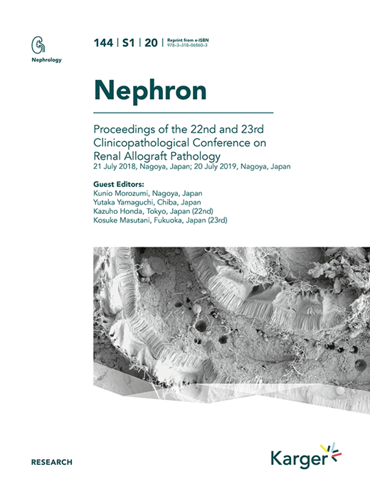 Pathological Analysis of Early Transplant Glomerulopathy in Renal ...