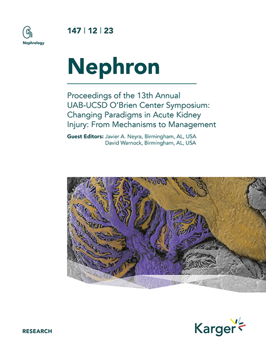 Bone Dysregulation in Acute Kidney Injury | Nephron | Karger Publishers