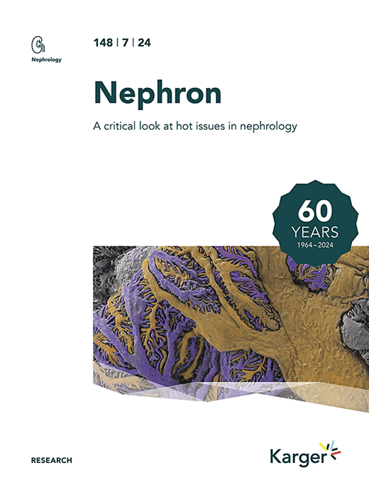 Volume 148 Issue 7 | Nephron | Karger Publishers
