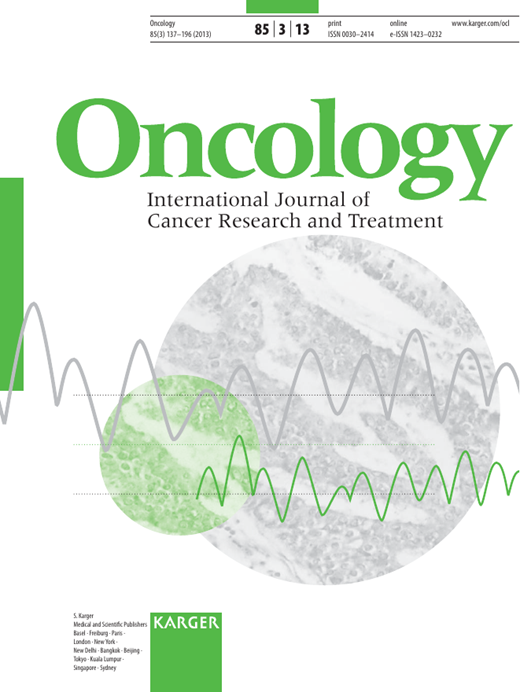 Volume 85 Issue 3 | Oncology | Karger Publishers