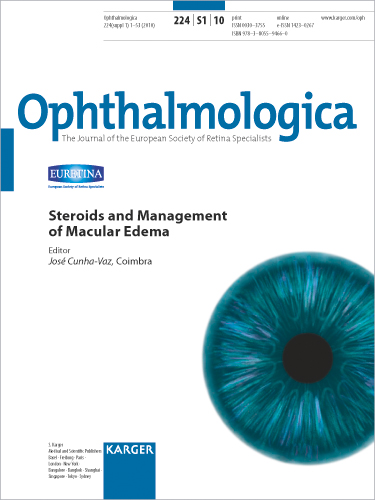 Volume 224 Issue Suppl. 1 | Ophthalmologica | Karger Publishers