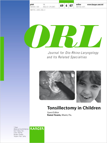 Pediatric Obstructive Sleep Apnea: Current Management | ORL | Karger ...