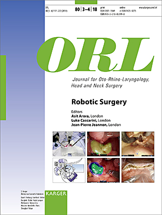 Volume 80 Issue 3-4 | ORL | Karger Publishers