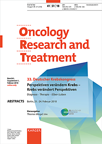 33. Deutscher Krebskongress - Perspektiven verändern Krebs - Krebs ...