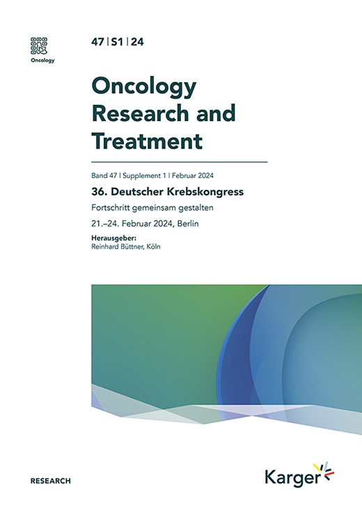 Volume 47 Issue Suppl. 1 | Oncology Research and Treatment | Karger ...