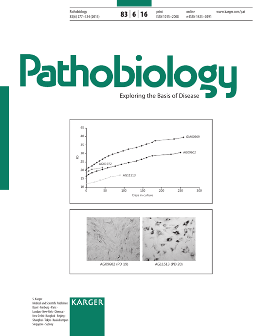 Volume 83 Issue 6 | Pathobiology | Karger Publishers