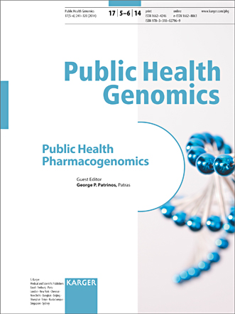 Title Page / Table of Contents | Public Health Genomics | Karger Publishers