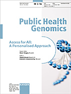 Author and Subject Index | Public Health Genomics | Karger Publishers