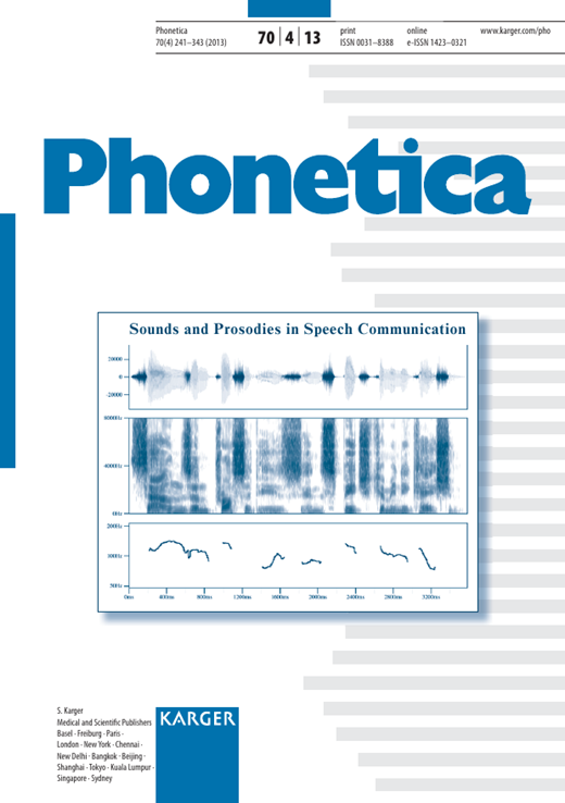 Perceptual Learning of Phonetic Information That Indicates ...