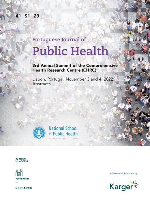 Volume 41 Issue Suppl. 1 | Portuguese Journal of Public Health | Karger ...
