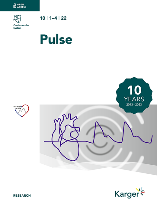 Expert Consensus on the Clinical Use of Pulse Wave Velocity in Asia | Pulse | Karger Publishers
