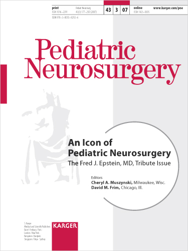 Corpus Callosotomy for Treatment of Pediatric Epilepsy in the Modern ...