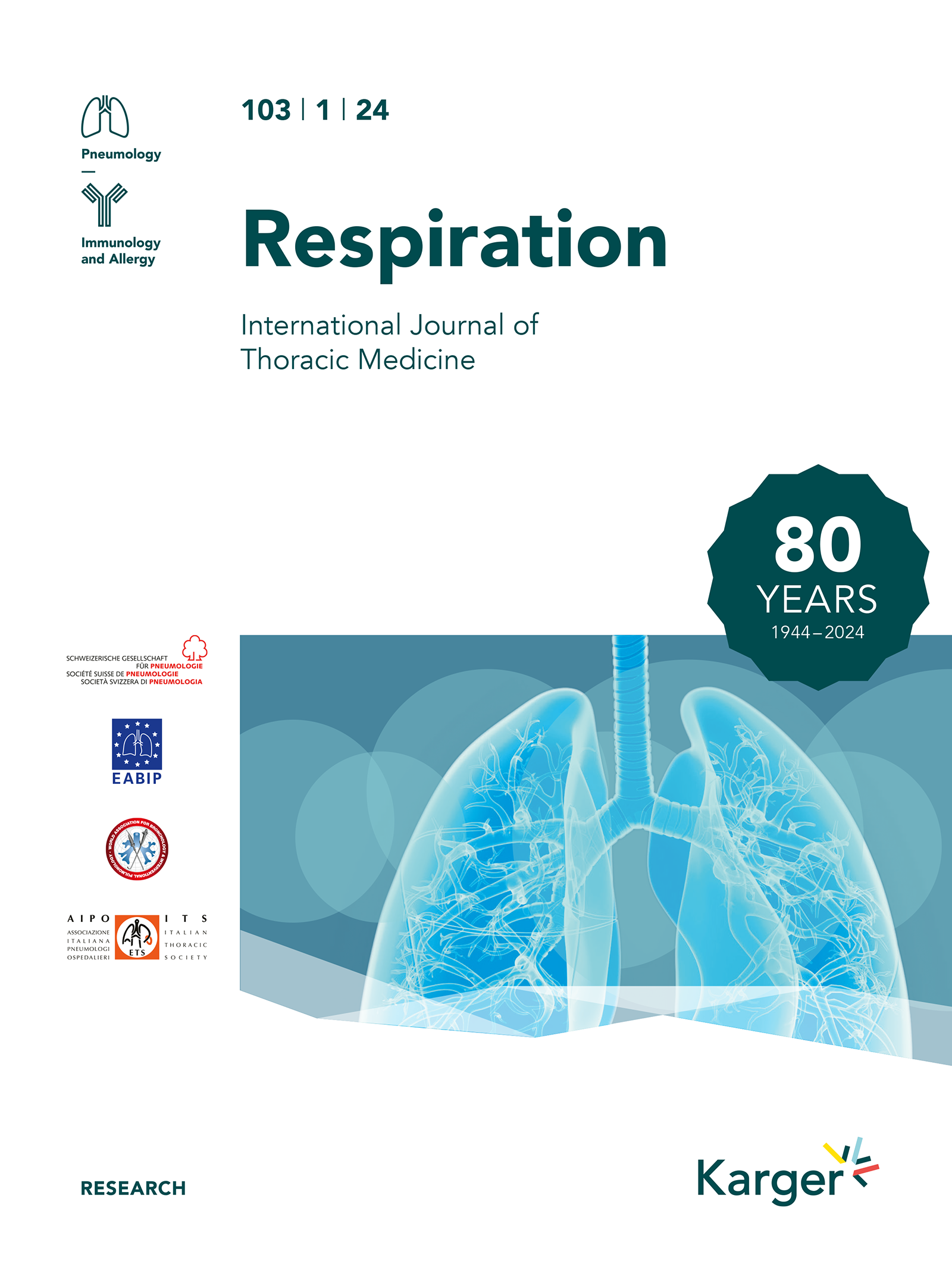 Browse Covers | Respiration | Karger Publishers