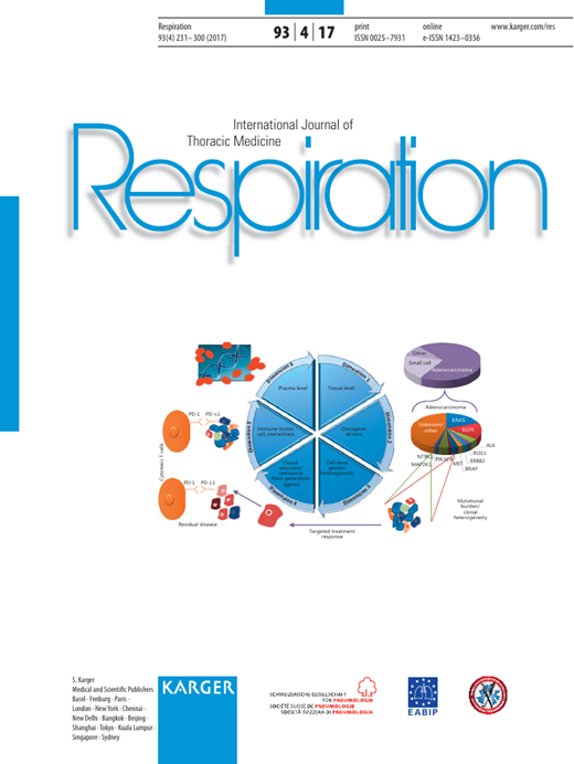 Volume 93 Issue 4 | Respiration | Karger Publishers