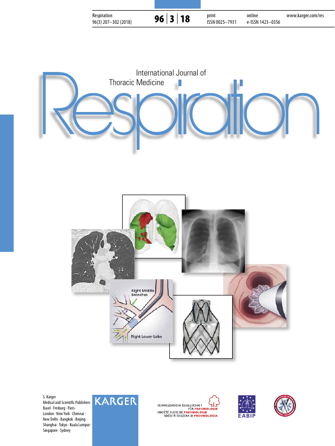 Volume 96 Issue 3 | Respiration | Karger Publishers